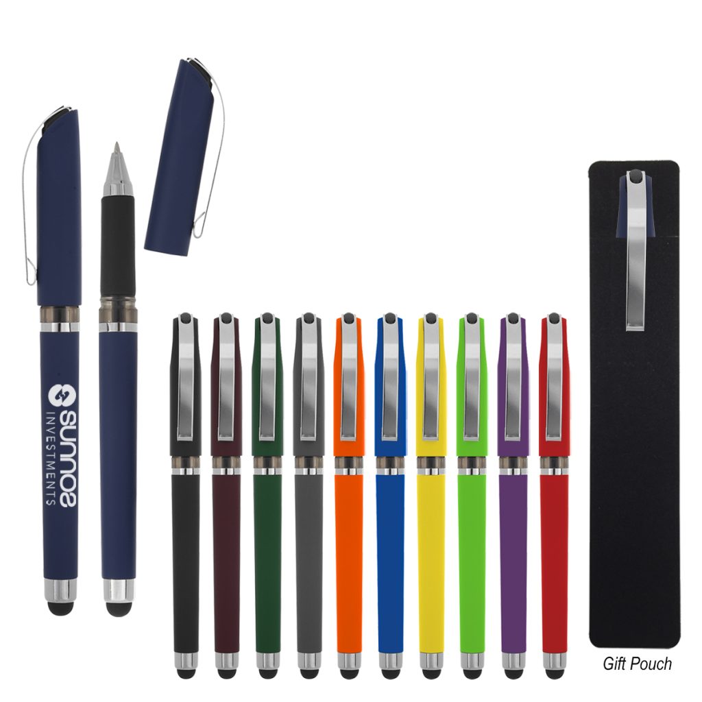 Avendale Velvet Touch Stylus Gel Pen - BolígrafosImpresos.com